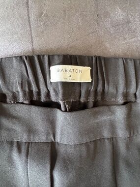 Babaton | Pants & Jumpsuits | Babaton Conan Elastic Waist Black Tapered ...